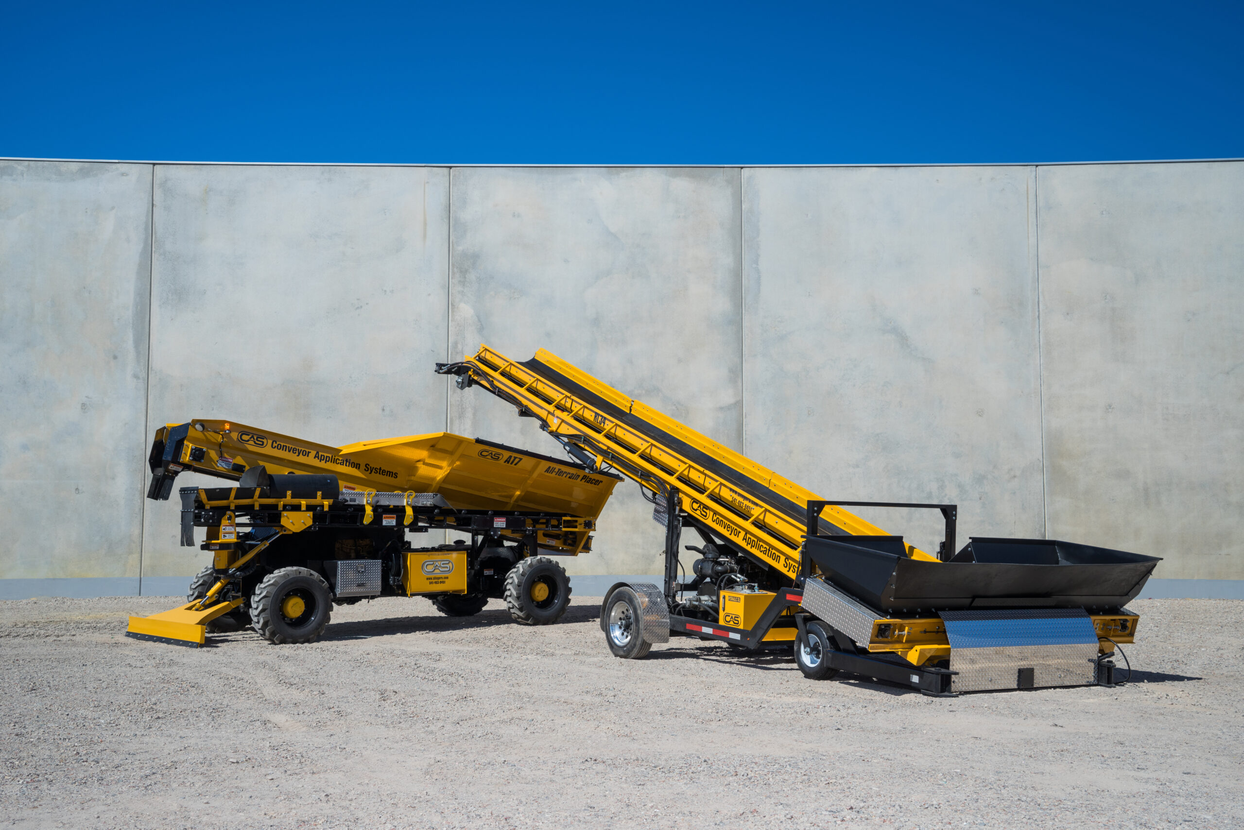 Slinger Truck Models | CAS - Conveyor Application Systems