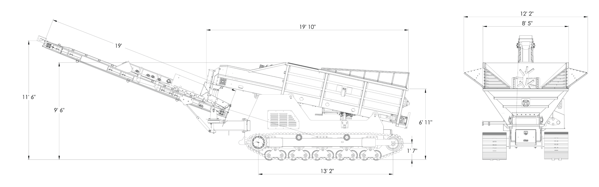 CAS TR20 | Slinger Truck | Conveyor Application Systems