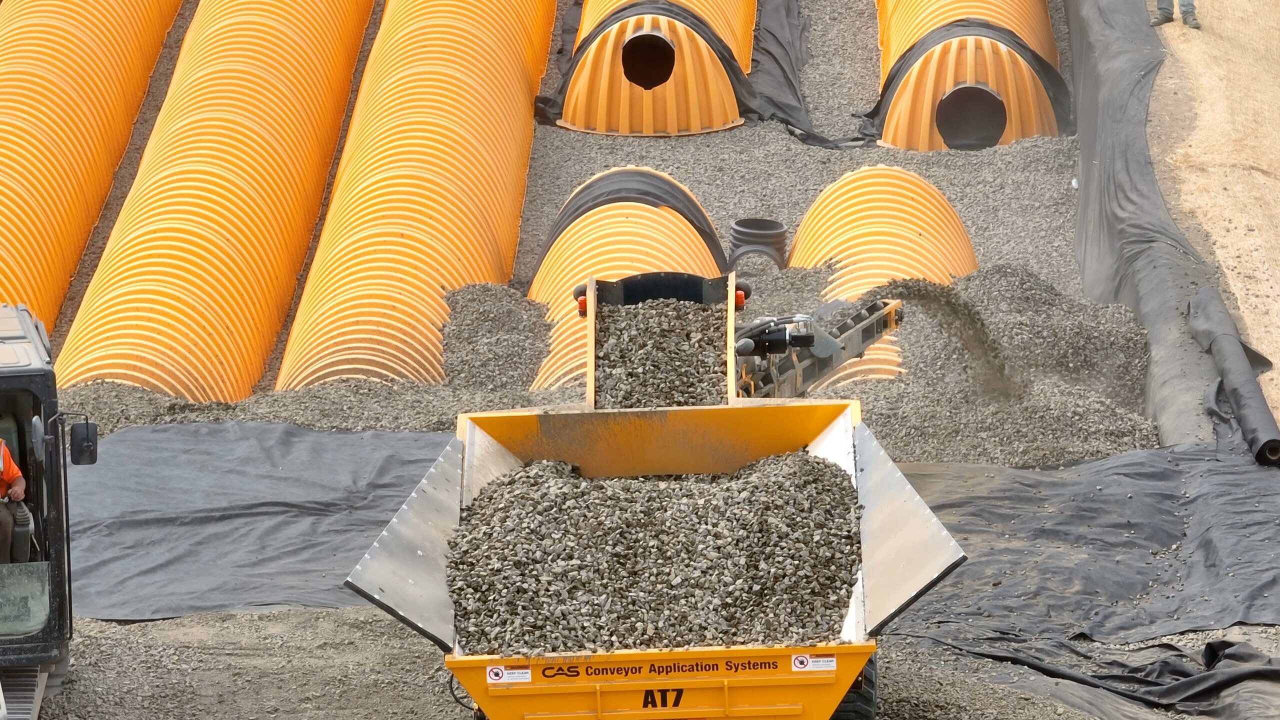 CAS AT7 | Off-Road Slinger | Conveyor Application Systems